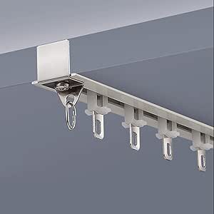 Amazon.com: BBHW Recessed Curtain Track Ceiling Mount, 1m - 1.5m Build ...