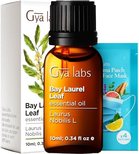 Amazon.com: Gya Labs Bay Leaf Essential Oil for Diffuser - 0.34 Fl Oz ...