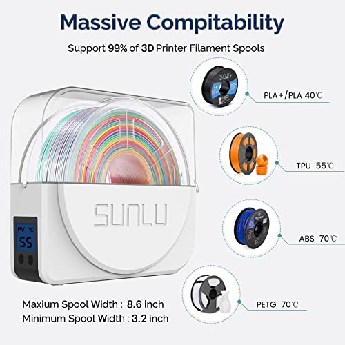 Snapklik.com : Upgraded SUNLU S1 Plus Filament Dryer Box
