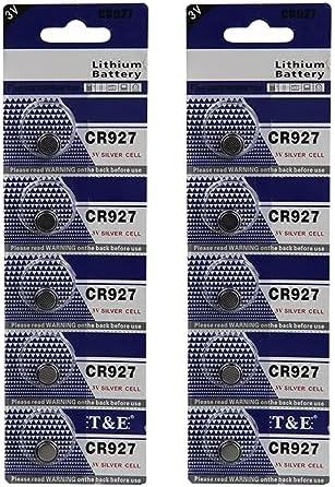 5/10Pcs Portable CR927 Button Cell Batteries 927 Coin Cell Battery 3V ...