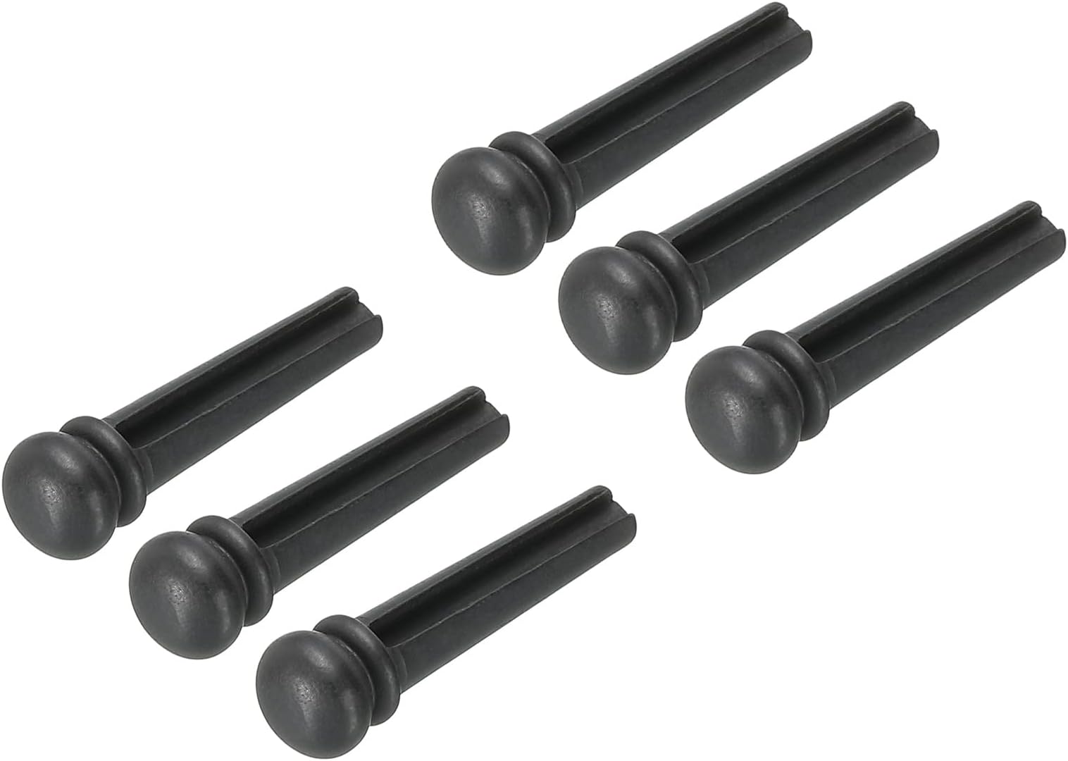Amazon.com: MECCANIXITY Ebony Acoustic Guitar Bridge Pins Pegs, Guitar ...