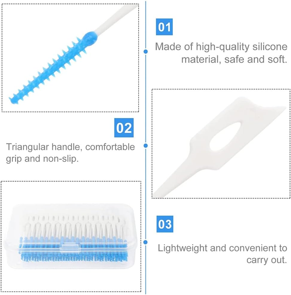 120pcs Interdental Brushes Professional Cleaning Oral Care Tool ...
