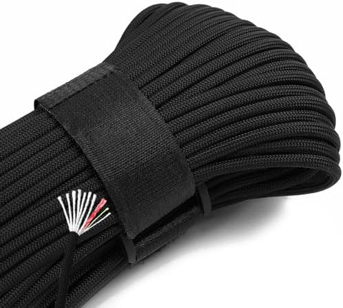 Amazon.com: 650lb Survival Cord Paracord Rope Parachute Cord Fire Cord ...