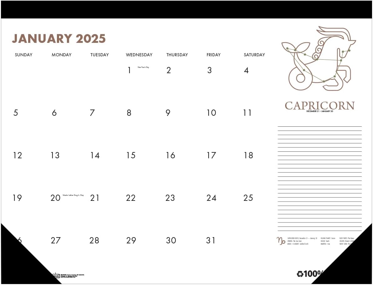 Recycled Paper Calendar House Of Doolittle 2025 Breast Cancer Awareness ...