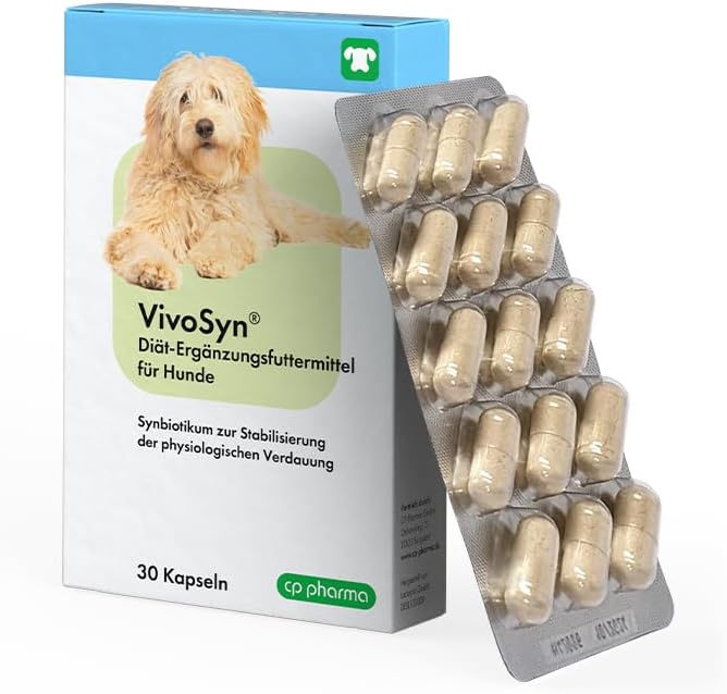 cp-pharma VivoSyn | 30 Capsules | Complementary Dog Food | To Stabilize ...