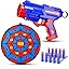 Amazon.com: Shooting Games Toys for Nerf Gun Party, Shooting Targets with 2 Toy Guns 40 Foam ...