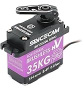 Amazon.com: Sincecam 40kg Low Profile High Torque Servo 8.4V High Speed ...