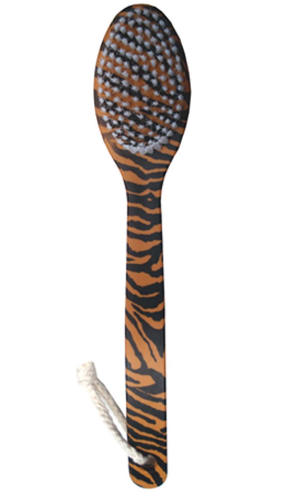 Amazon.com : Swissco Safari Collection Nylon Bristle Back Brush, Tiger ...
