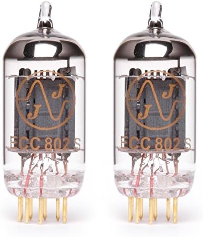 Amazon.com: Pair of JJ ECC802s / Hi-Performance 12AU7 Gold Pin Preamp Vacuum Tube : Musical ...