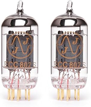 Amazon.com: Pair of JJ ECC802s / Hi-Performance 12AU7 Gold Pin Preamp Vacuum Tube : Musical ...