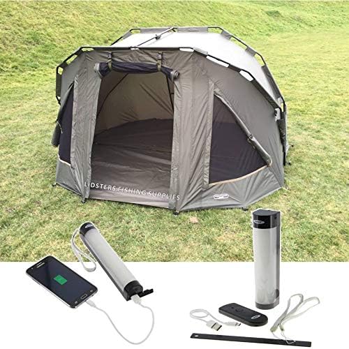 2 Man Fortress 3 Rib Bivvy NGT Carp Fishing Waterproof + Large Bivvy ...