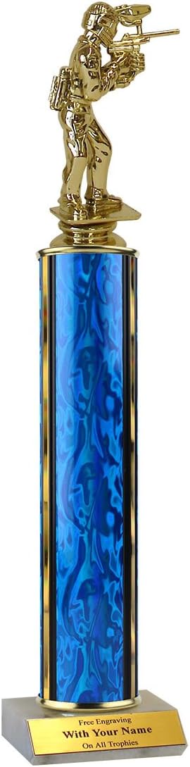 Amazon.com: Paintball Trophy - 14" Basic : Sports & Outdoors