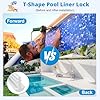Amazon.com : superlin New Premium Quality 6 Feet Liner Lock In Ground ...