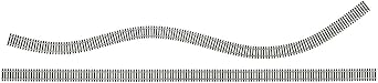 Amazon.com: Bachmann Trains 36" CODE 100 NICKEL SILVER FLEX TRACK (25 ...