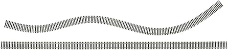 Amazon.com: Bachmann Trains 36" CODE 100 NICKEL SILVER FLEX TRACK (25 ...