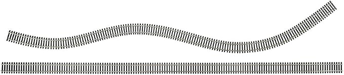 Amazon.com: Bachmann Trains 36" CODE 100 NICKEL SILVER FLEX TRACK (25 ...