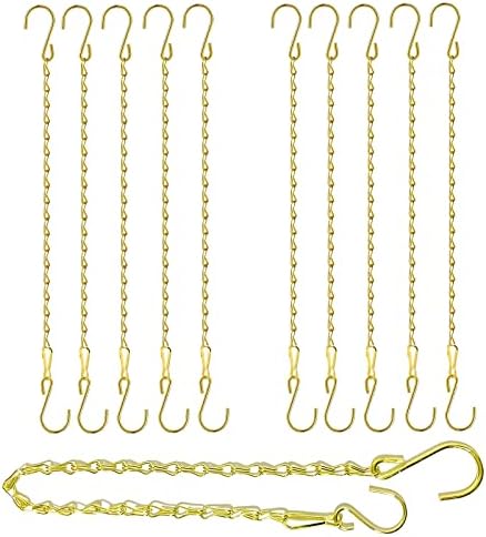 Amazon.com: Meinvcisi 23 Inch Copper-Colored Metal Hanging Chains, 2 ...