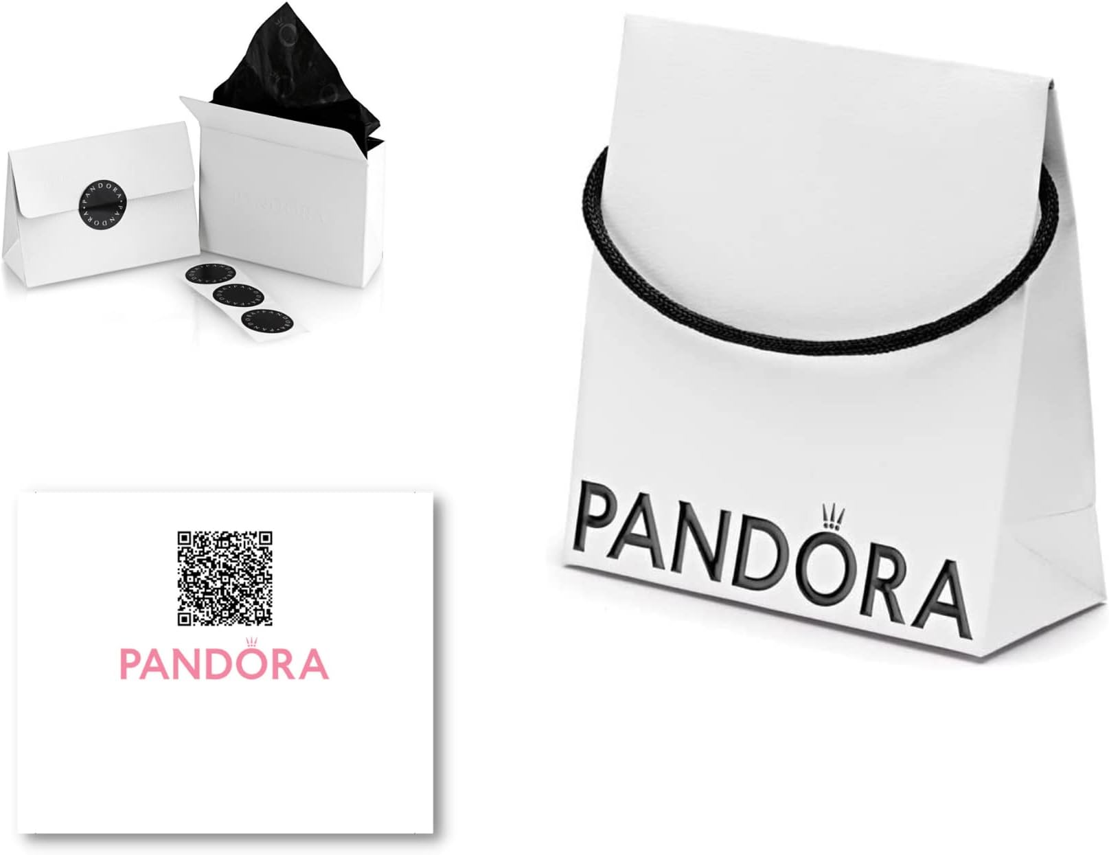 Pandora Eco-Gift Bag (14x14x6 cm) : Amazon.co.uk: Fashion