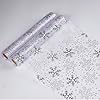 Amazon.com: Snowkingdom 2 Pcs Christmas Snowflake Silver Table Runner ...