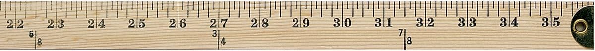 Amazon.com: (Pack of 10) 39" Wood Double-Sided Meter Stick Yardstick ...