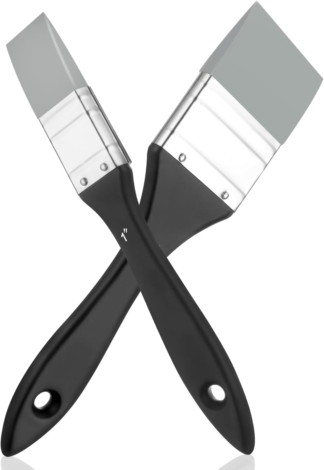 Amazon.com: Paint Brush, 2 Pieces Silicone Painting Brush, Color Shaper ...