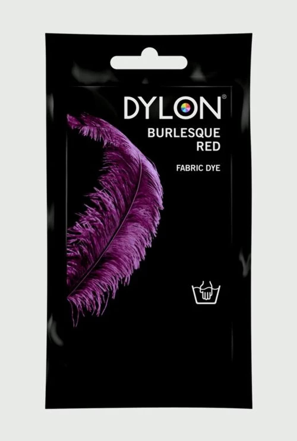 Dylon Hand Dye Sachet Plum (Burlesque) Red : Amazon.co.uk: Grocery