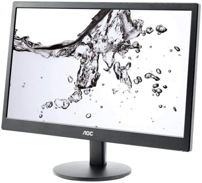 Amazon.com: AOC e970swn 18.5-Inch LED-Lit Monitor, 1366 x768 Resolution ...