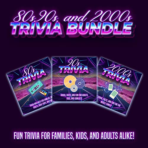 Amazon.com: The 80s, 90s, and 2000s Trivia Collection: Engaging Trivia ...