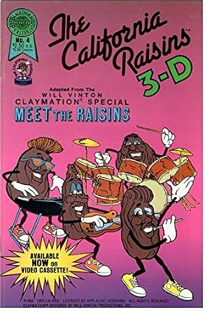 The California Raisins 3-D Comic #4: Amazon.com: Books