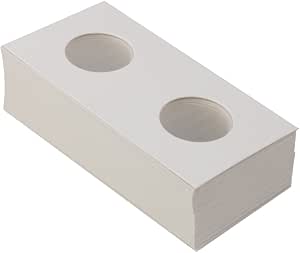 Amazon.com: 50 Pieces Cardboard Coin Flips 2x2 Holders Sleeves for All ...