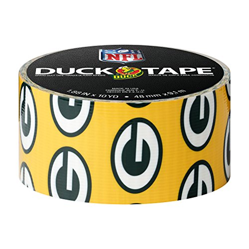 Duck Brand 241413 Green Bay Packers NFL Team Logo Duct Tape, 1.88-Inch ...