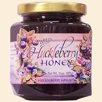 Amazon.com : Wild Huckleberry Honey, 11oz : Grocery & Gourmet Food