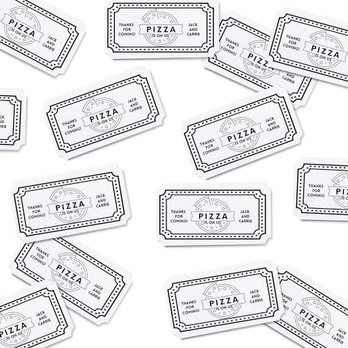 Amazon.com: Set of 21 Food Truck Tickets | Have a Meal on Us | Wedding ...