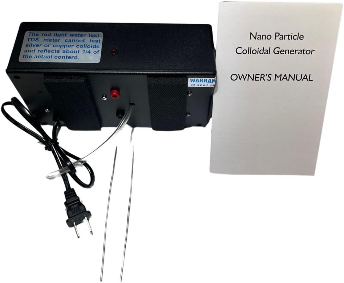 Amazon.com: Nano Particle Colloidal Silver Generator : Health & Household