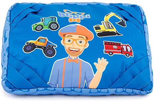 Jay Franco Blippi Trucks! Large Tablet Pillow - Soft Holder - Want It All