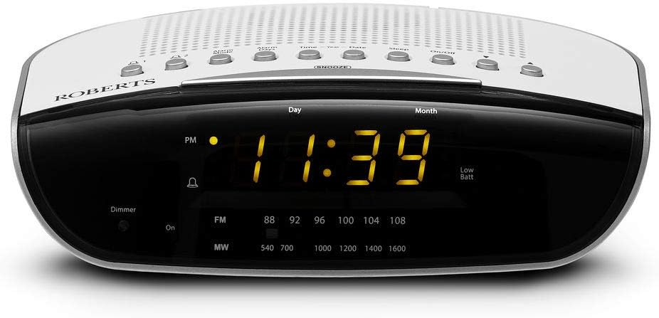 Roberts Radio CR9971 Chronologic Vi Dual Alarm Clock Radio with Instant ...