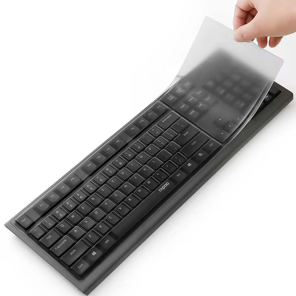 ANRACHEL Universal Clear Desktop Computer Keyboard Protection Skin ...