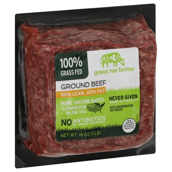 Amazon.com: Swift, Grass Run Farms Beef Ground , 16 Ounce : Grocery ...