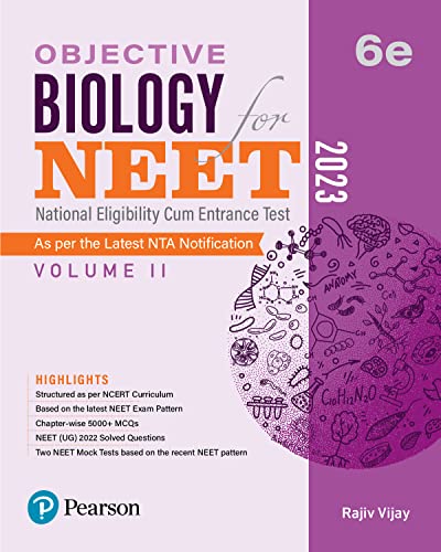Objective Biology for NEET - Vol - II| Includes latest solved NEET (UG ...