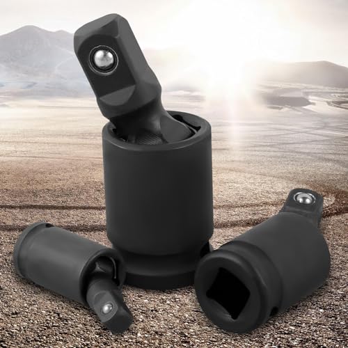 Nyidpsz Swivel Socket Set 3PCS Impact Universal Joint Set, Professional ...