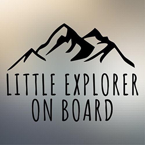 Amazon.com - Little Explorer on Board Decal Sticker for Car Window ...