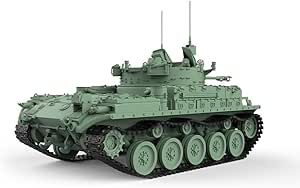 Amazon.com: MRY-SFW WWII Military Model Kit Tank 1:87 25mm Military ...