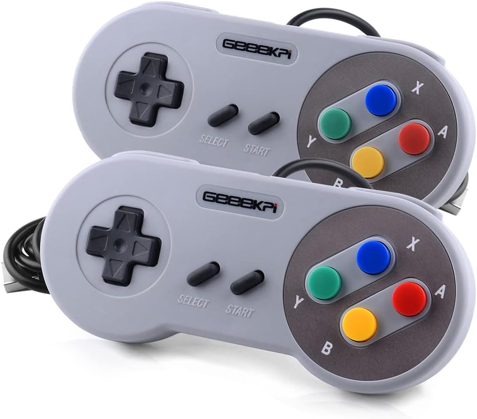 GeeekPi 2PCS/Lot USB Controller Game Pad Joypad Joystick for PC ...