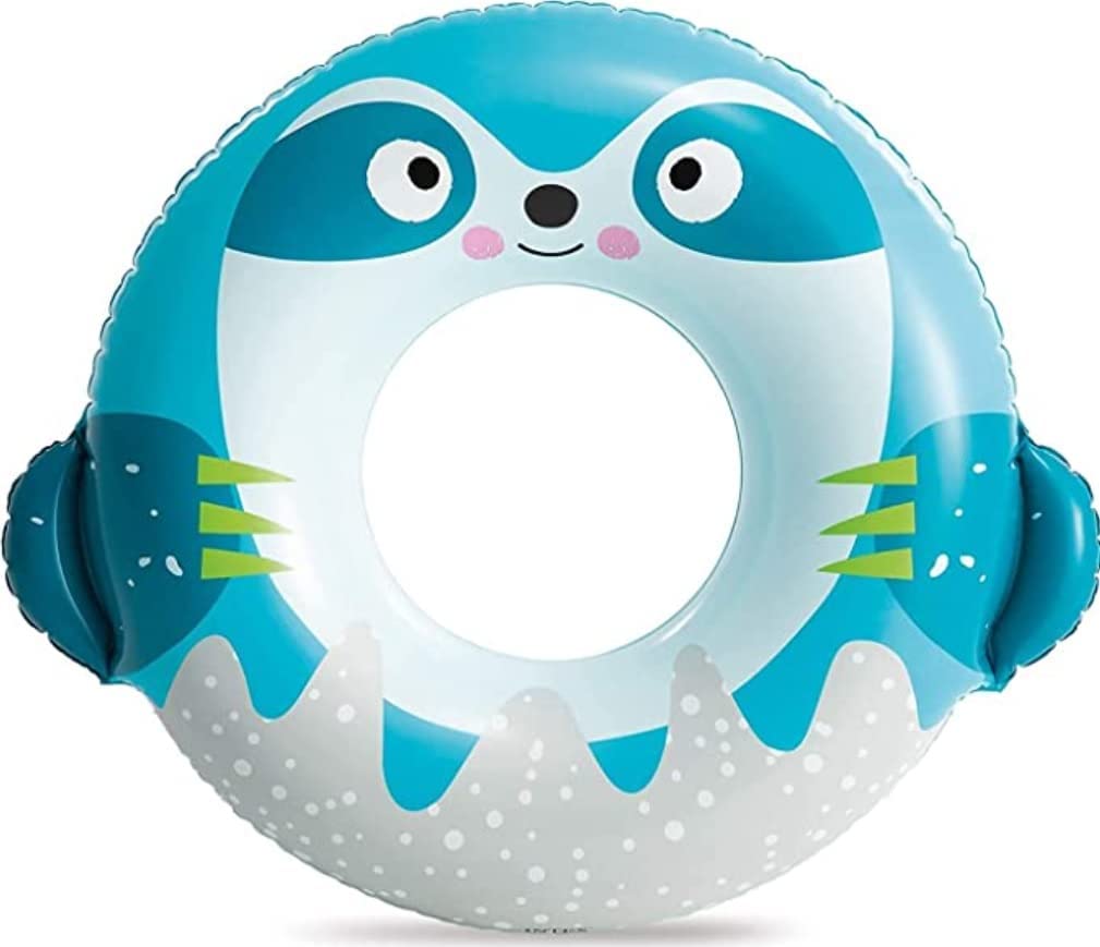 Baby & Sons Cute Animal Swimming Ring Air Tube for Kids and Adults ...