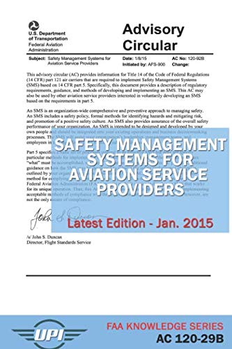Safety Management Systems for Aviation Service Providers: AC 120-92B ...