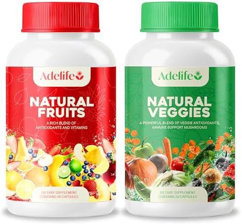 Amazon.com: ADELIFE Fruit And Veggies Dietary Supplement, Total 120 ...