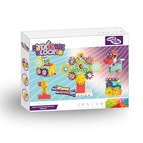 Sams Bestoyz 168PCS Gears Building Set, Gizmos Construction Blocks Toys ...