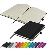 Savvy Bee A5 Notebook Writing Pad New Lined Hardback Journal Notepad ...