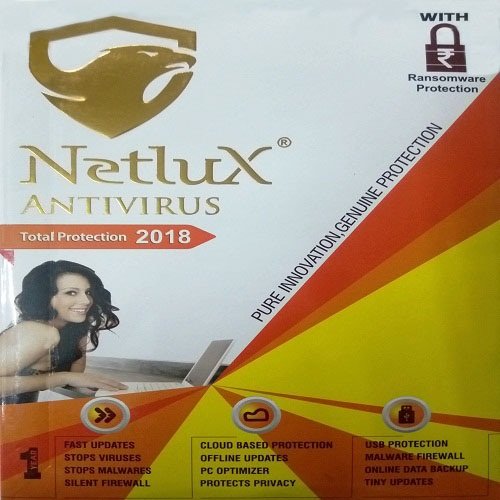 Netlux Anti Virus Protection 2018 Latest Edition with Ransomware ...