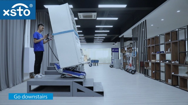 Watch XSTO CT420S Heavy Duty Stair Climbing Trolley with 2 Motors on ...